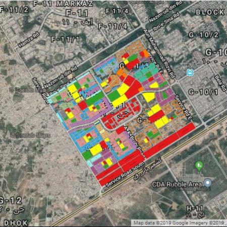 Park View City Islamabad Map