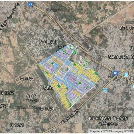Park View City Islamabad Map