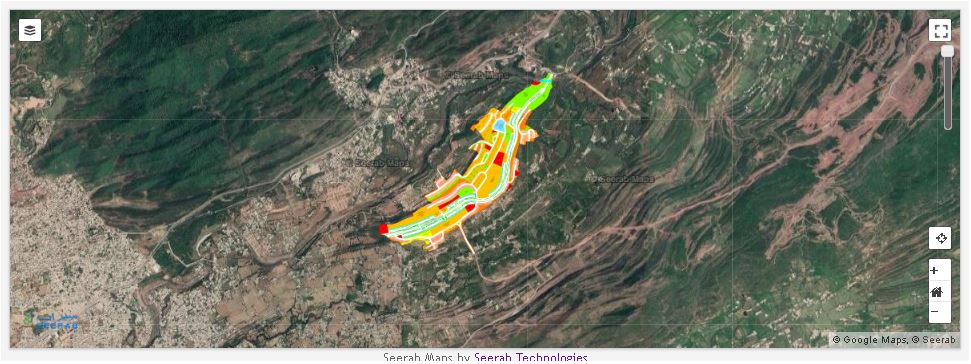 Bahria Enclave II Phase II Map • Seerab